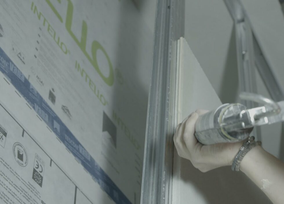 Monter une cloison avec du fermacell® - Domaine des Belles âmes